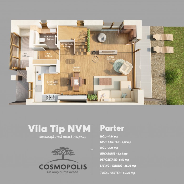 Cosmopolis | Oferte studiouri, apartamente, vile in ansamblul ...