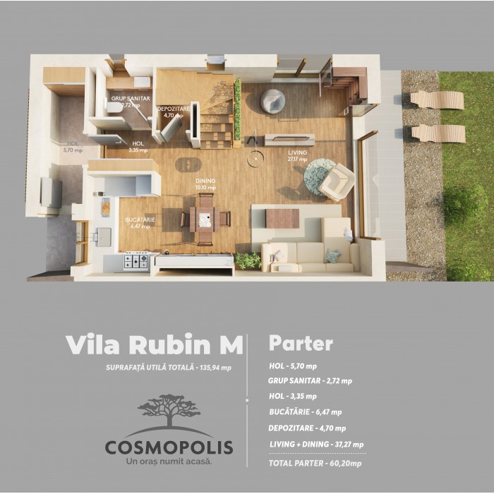 Cosmopolis | Oferte studiouri, apartamente, vile in ansamblul ...