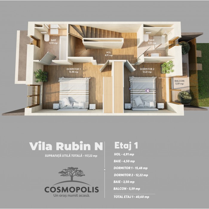 Cosmopolis | Oferte studiouri, apartamente, vile in ansamblul ...
